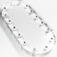 China 0.01mm Precision CNC PMMA Acrylic Parts with UV Printing - ISO9001 Certified Custom Manufacturing Service for sale