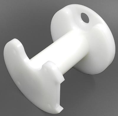 China Precision CNC Machined Delrin POM Nylon PTFE Parts with 0.01-0.05mm Tolerance & Electroplating for sale