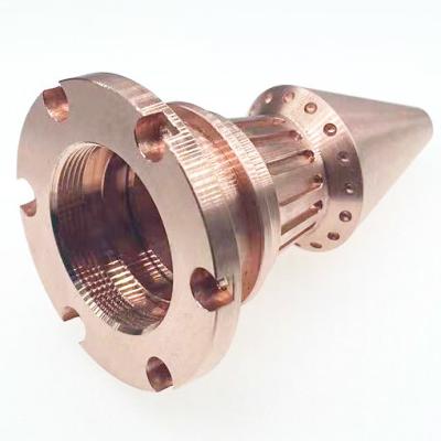 China 5-Axis CNC Copper Machined Parts C11000 C12000 C36000 with ISO 2768 and ISO 286 Standards for sale
