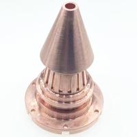 China 5-Axis CNC Copper Machined Parts C11000 C12000 C36000 with ISO 2768 and ISO 286 Standards for sale