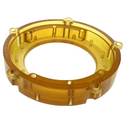 China PEI ULTEM Plastic CNC Machining Parts with 10-30% Glass Fiber Reinforcement for High Wear Resistance for sale