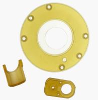 China ULTEM PEI CNC Machining Services for ULTEM 1000, 2100 GF10, 2300 GF30 Plastic Components with 0.03mm Tool Wear Control for sale