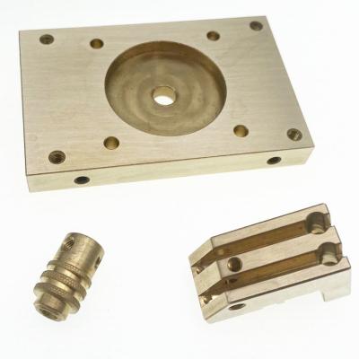 China Custom Precision CNC Brass Machined Parts HPb63 HPb62 with ISO 9001 Certification and Multiple Surface Finishes for sale