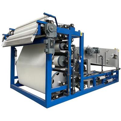 China Multi Stage Belt Filter Press DNY Series 500-2000mm Effective Width for Sludge Dewatering for sale