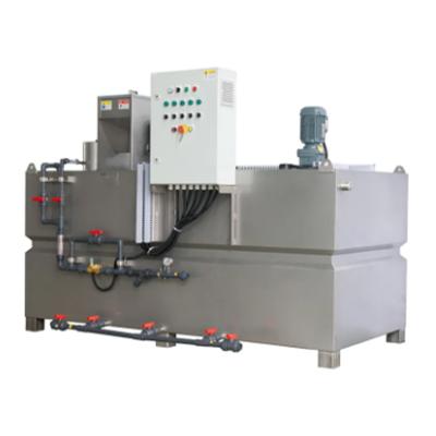 China Tri-Chamber Automatic Dosing Unit 500-5000 L/h PLC Controlled Compact Skid for sale