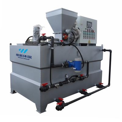 China Tri-Chamber Automatic Dosing Machine 500-5000L/h PLC Controlled Chemical Feeder for Wastewater Treatment for sale