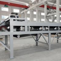 China Smooth rubber Heavy Duty Belt Conveyors Machine Reliable Conveying Robust Structure for sale