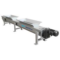 China Sealed Dust Free Shaftless Screw Conveyor WLS-260 3m3/h Capacity Custom Length for sale