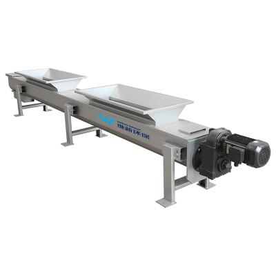China Sealed Dust Free Shaftless Screw Conveyor WLS-260 3m3/h Capacity Custom Length for sale