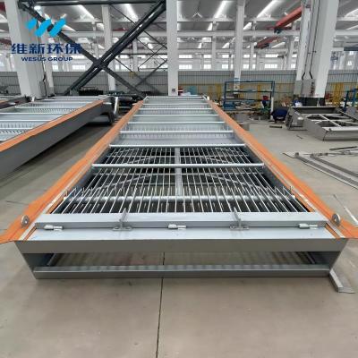 China Self-washing Rotary Bar Screen with High Pressure Flush for Rainwater Pre-treatment for sale