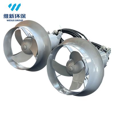 China QJB Stamped Stainless Steel Submersible Wastewater Mixer for sale