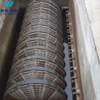 China Rotary Fiber Disc Filter Small Footprint Low Civil Construction Cost for Water Polishing for sale
