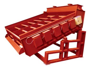 China Steel 200mm Mining Vibrating Sieve Energy Saving for sale