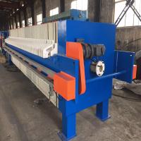 China Energy Saving Chamber 700m2 Filter Press Equipment For Sludge Dewatering for sale