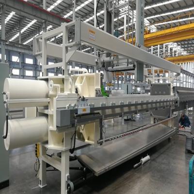 China Sludge Automatic Mines 40 Membrane Plate Filter Press For Metallurgy for sale