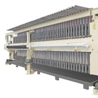 China Membrane 69 Plate Filter Press Equipment / Machine Backwashing Operation for sale