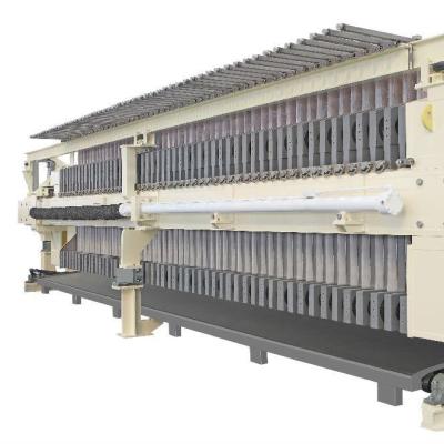 China Membrane 69 Plate Filter Press Equipment / Machine Backwashing Operation for sale