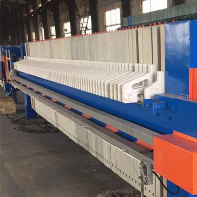 China Sludge Automatic Membrane Filter Press Equipment Iso Certificated for sale