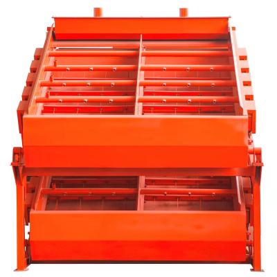 China Rubber Spring Damper Mining Vibrating Feeder , Vibrating Screen Crusher 233t/H for sale