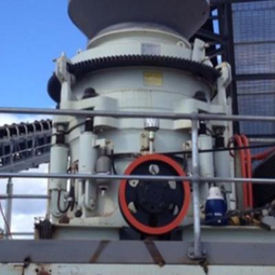 China Mobile Hydraulic Ore Spring Rock Cone Crusher 240mm Input Kp Series for sale