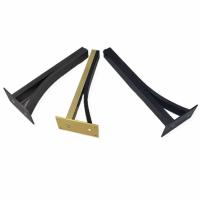 China Metal Furniture Legs T shape Iron Golden Furniture Table Base Feet For TV Stand Cabinet Sofa Legs for sale