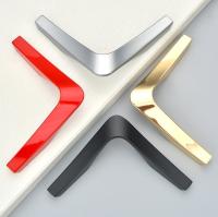 China Zinc Alloy Cabinet Handle and Knobs 64/96mm Hole Distance 81mm Handle Width for sale