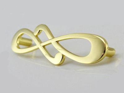 China Zinc Cupboard Handles Furniture Handles And Knobs GL6631 Luxury Gold Plated 128mm Closet Pulls for sale