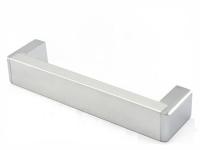 China Solid 192mm Kitchen Aluminium Cabinet Handles Square Cupboard Pulls Modern Dresser Knobs for sale