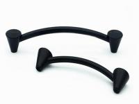 China Black Furniture Handles And Knobs 96mm 30mm Round Knob Iso 9001 Certificate for sale