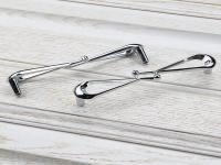 China Chrome Crystal Drawer Handles  , Golden Antique Crystal Door Knobs Fashionable Cupboard Pulls for sale