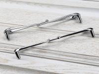 China Chrome Crystal Drawer Handles  , Golden Antique Crystal Door Knobs Fashionable Cupboard Pulls for sale