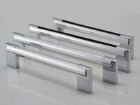 China Simple Modern Oxidized Aluminum Combinate with Zinc Cabinet Handles Wardrobe  T-bar Pulls Zinc Closet Door Handles for sale