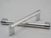 China Simple Modern Oxidized Aluminum Combinate with Zinc Cabinet Handles Wardrobe  T-bar Pulls Zinc Closet Door Handles for sale