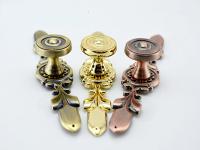 China 125mm Copper Kitchen Cupboard Door Handles Cabinet Door Pulls European Pastoral Style for sale