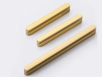 China Smple Modern Aluminum long handles Factory Price Top quality plated 1200mm Gold Cabinet Handle for sale