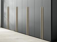 China Smple Modern Aluminum long handles Factory Price Top quality plated 1200mm Gold Cabinet Handle for sale