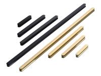 China Smple Modern Aluminum long handles Factory Price Top quality plated 1200mm Gold Cabinet Handle for sale