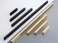 China Smple Modern Aluminum long handles Factory Price Top quality plated 1200mm Gold Cabinet Handle for sale
