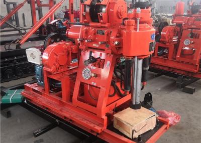 China Diesel Power 200 Meters Depth Borehole Drilling Rig For Water Well for sale