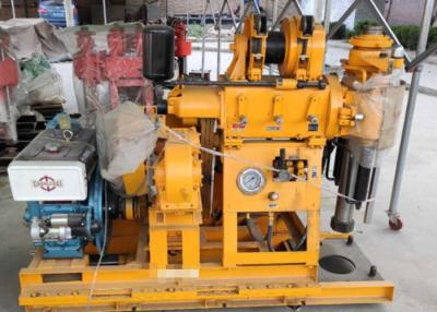 China Wheels Mounted Mini Borehole Drilling Machine For Shallow Water Well Gk200 for sale