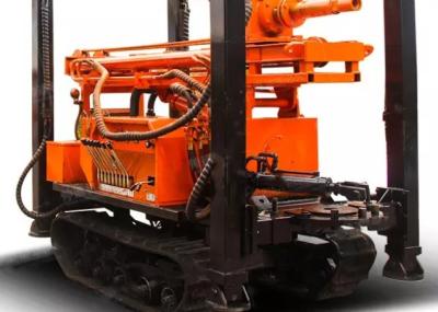 China 180 Meters Hole Blasting Pneumatic Borewell Machine With Air Compressor for sale