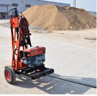 China St 50 Meters Depth Borehole Drilling Machine Portable For Farming for sale