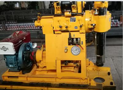 China Lightweight 150 Meters Depth Crawler Mounted Drill Rig For Coring Exploration for sale