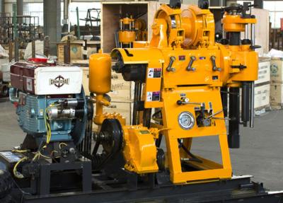 China 100 Meters Less Depth Portable Hydraulic Drilling Machine Gold Mining Borehole for sale