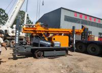 China 350m Deep Hydraulic Crawler Drilling Rig Small Scale Portable Water Well for sale