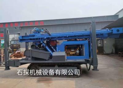 China Fast Blasting Rotary Borewell Machine Truck Mounted 450 Meters Deep Borehole for sale
