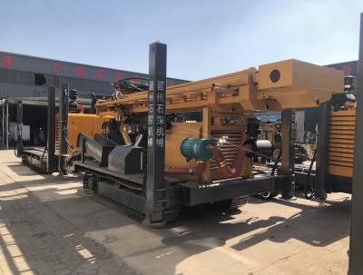 China Crawler Type Hydraulic Water Well Drilling Rig Machine 300m Depth for sale