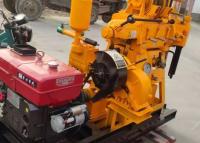 China Hydraulic Diesel Engine 200m Deep Water Well Borehole Drilling Rig For Exploration Sample Collecting for sale