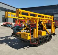 China 130 Mm Hole Diameter Portable Drilling Rig 100 M Depth For Exploration And Water Well for sale