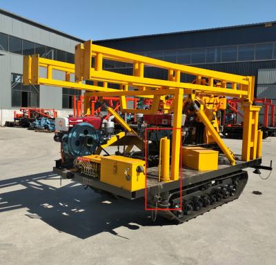 China 130 Mm Hole Diameter Portable Drilling Rig 100 M Depth For Exploration And Water Well for sale